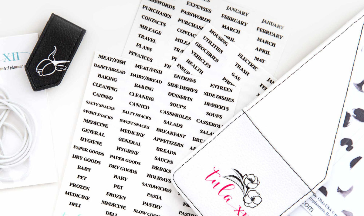 Shop our different planner colors | Tula Xii