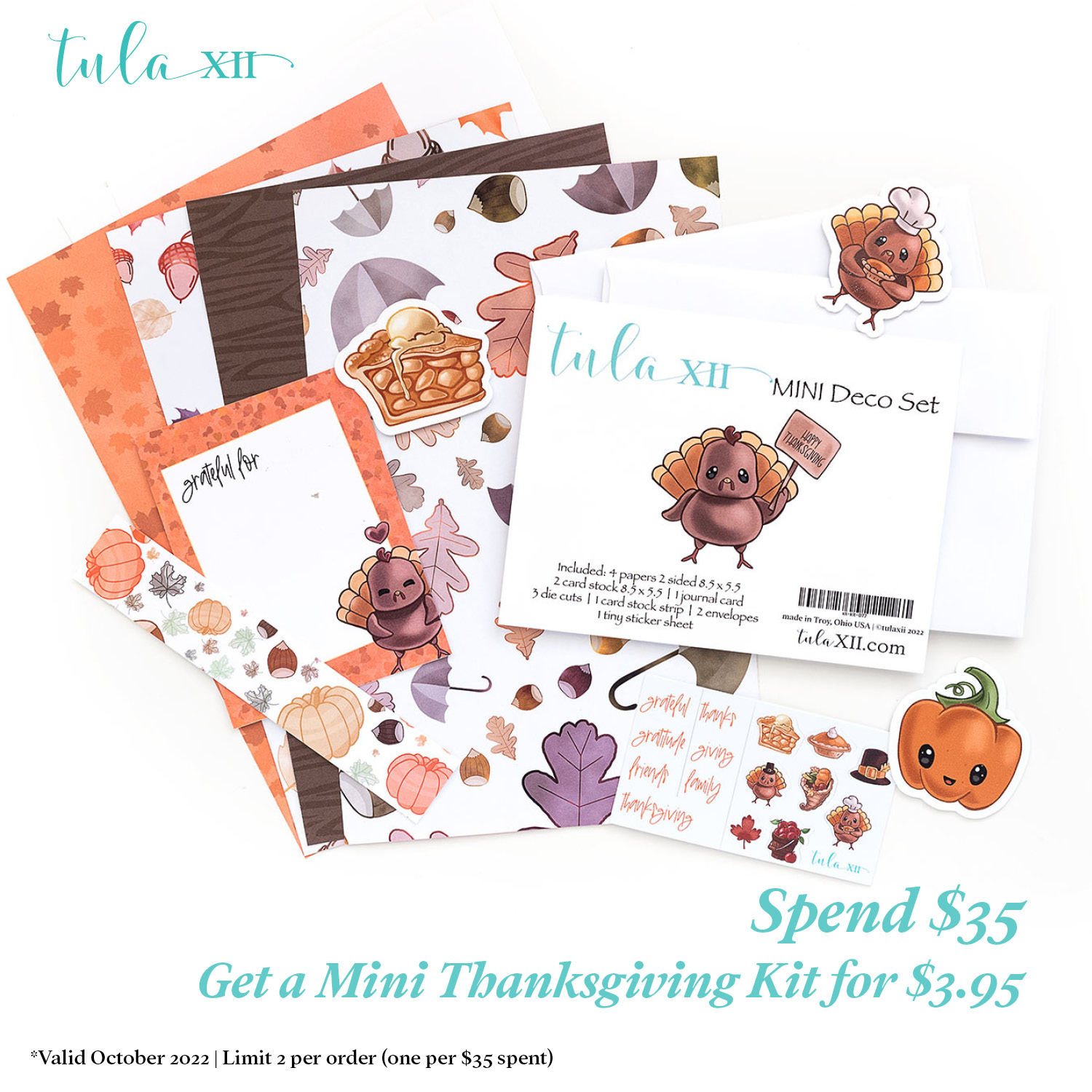 Check out our monthly specials for your planner | Tula Xii