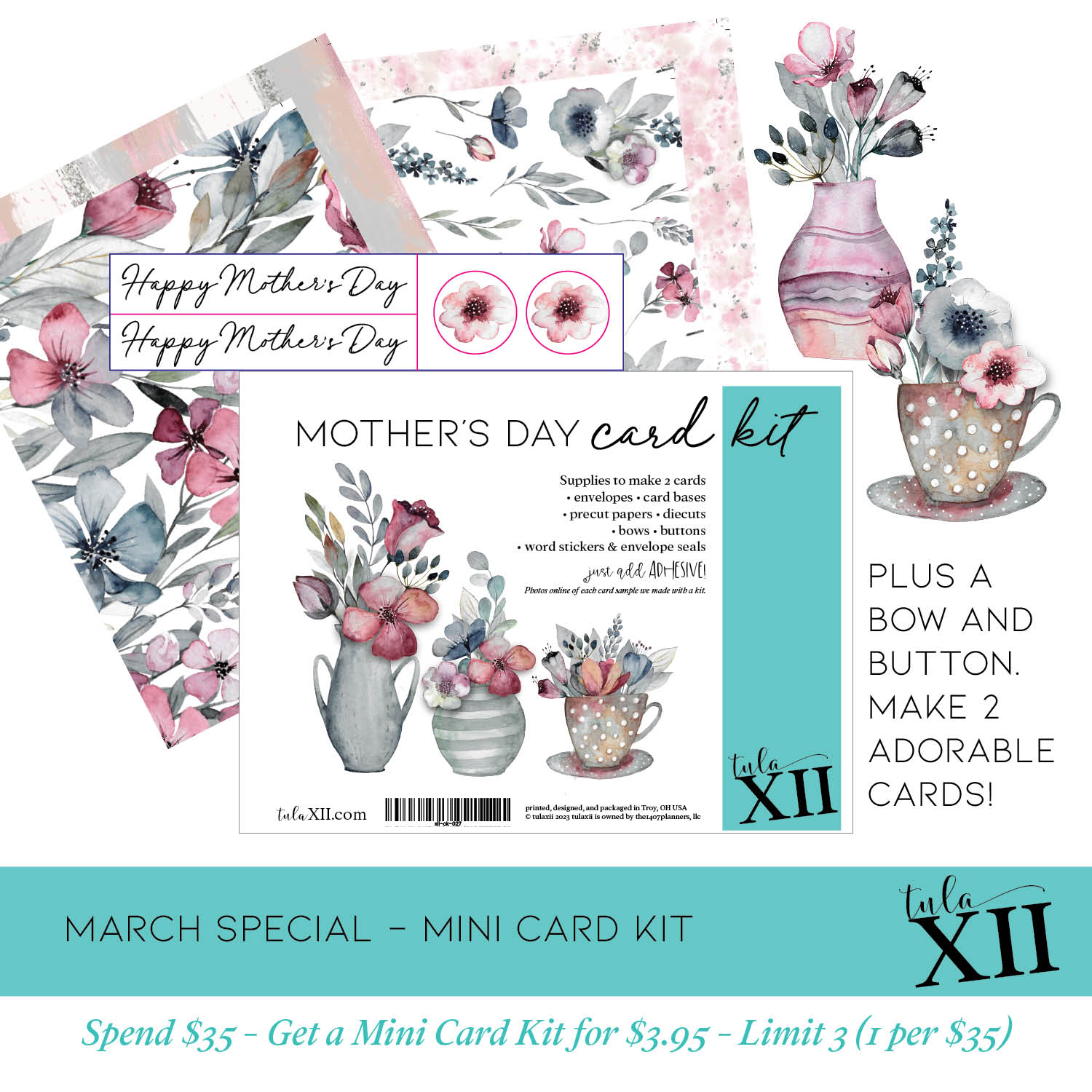 Check out our monthly specials for your planner | Tula Xii