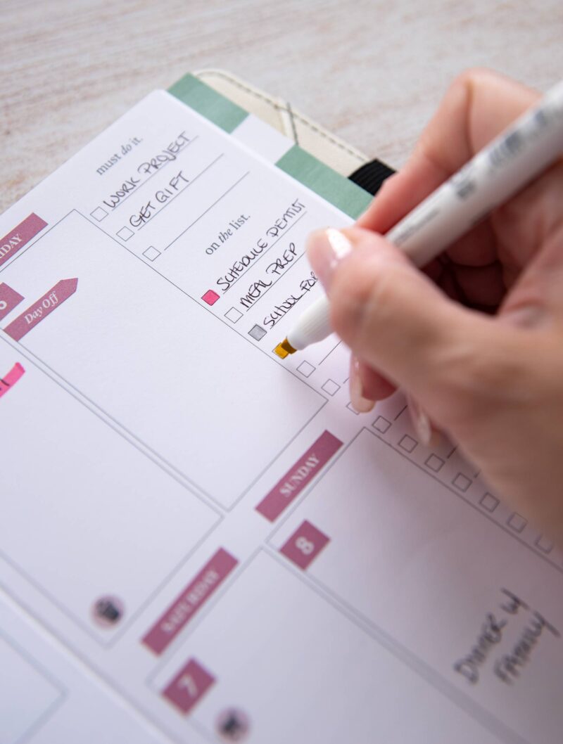 Color Code Your Planner for Success | Tula Xii