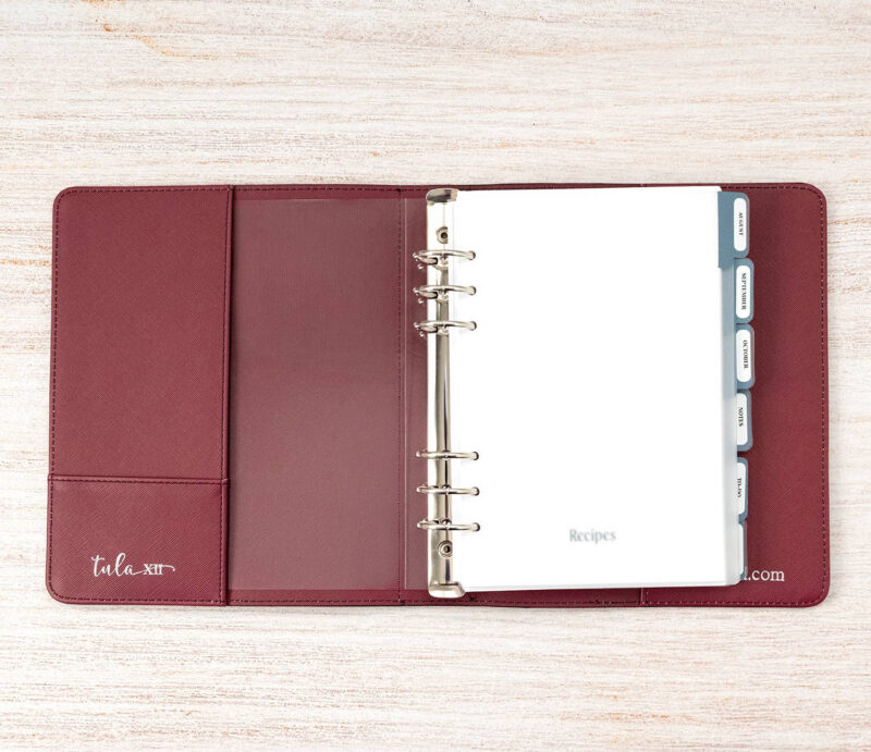 Ring Bound Planners | Timeless Planning Style | Tula Xii