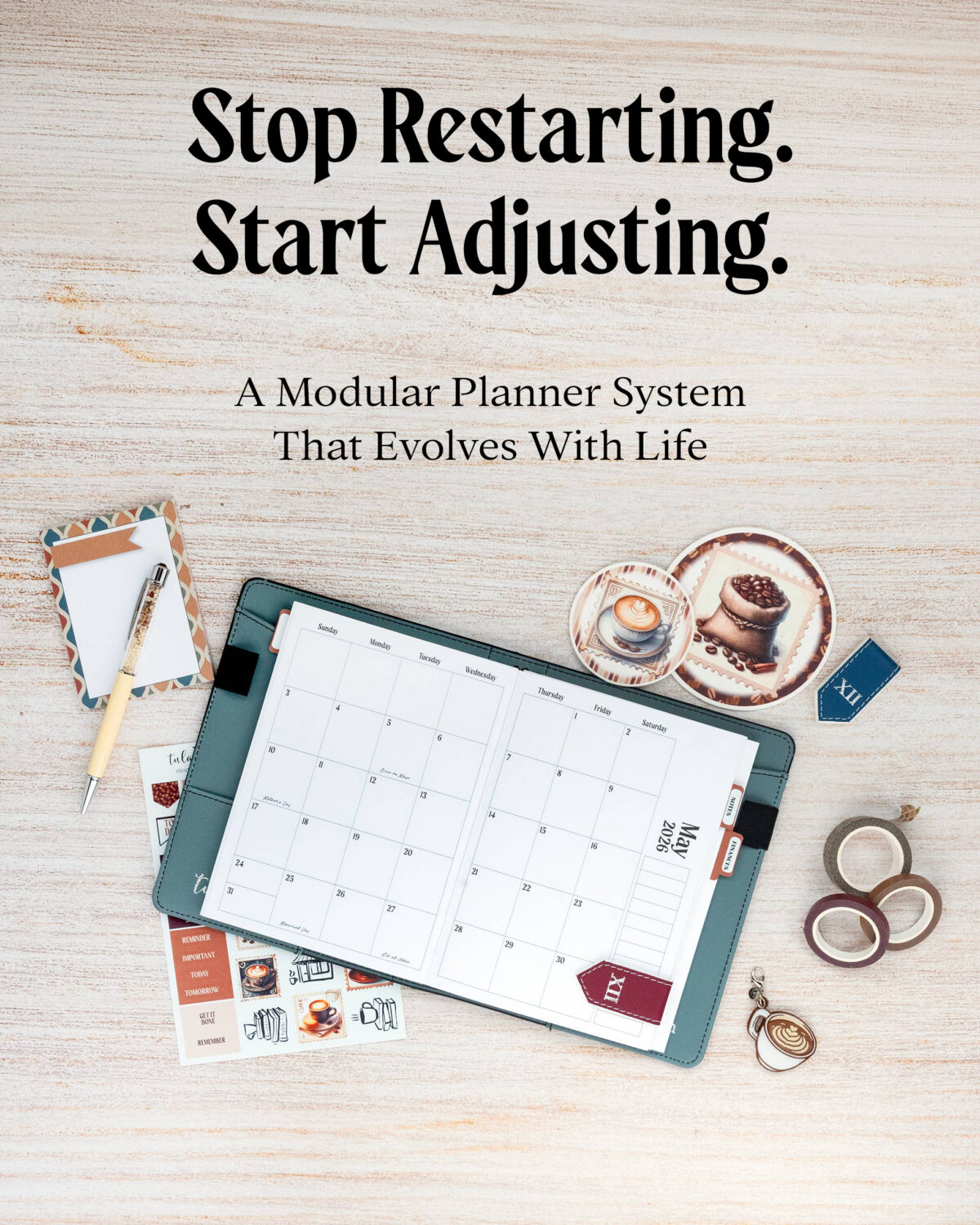 Modular Planners | Customize Your Setup | Tula Xii